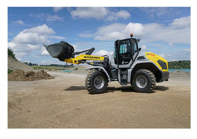 Kramer 8155 Wheel Loader Specs & Dimensions (2018 - 2019) | LECTURA Specs