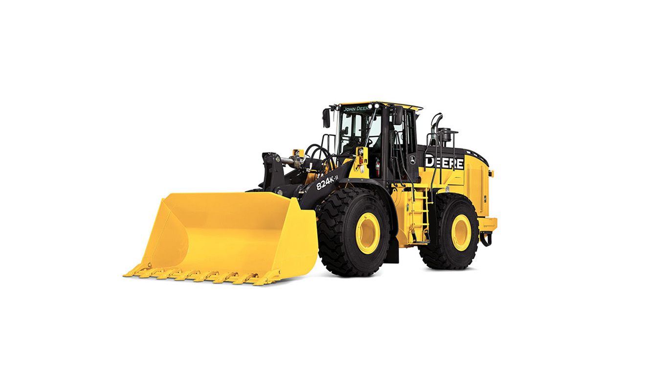 John Deere Construction 824K-II Wheel Loader Specs & Dimensions (2017 ...