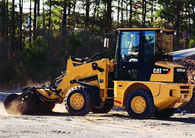Caterpillar 904 B Wheel Loader Specs & Dimensions (2007 - 2008 ...