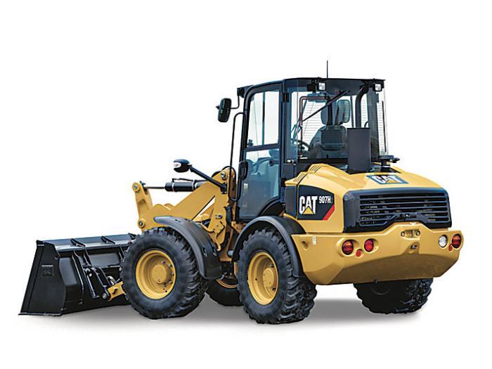 Caterpillar 907H Wheel Loader Specs & Dimensions (2007 - 2014 ...