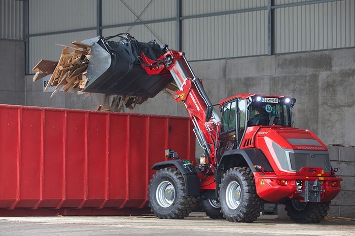 Weidemann 9580 T Wheel Loader Specs & Dimensions (2019 - 2025 ...