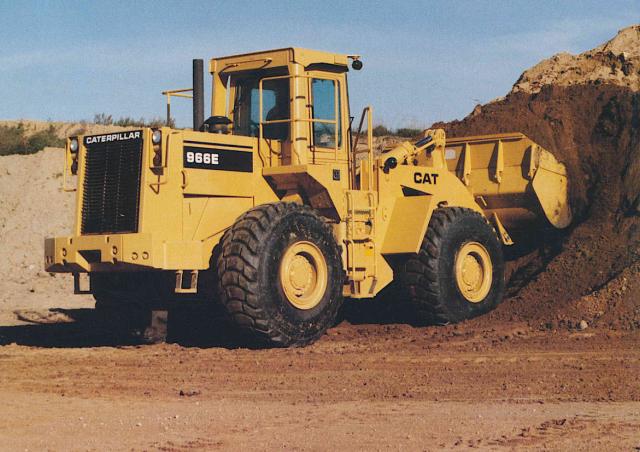 Caterpillar 966E Wheel Loader Specs & Dimensions (1987 - 1990 ...