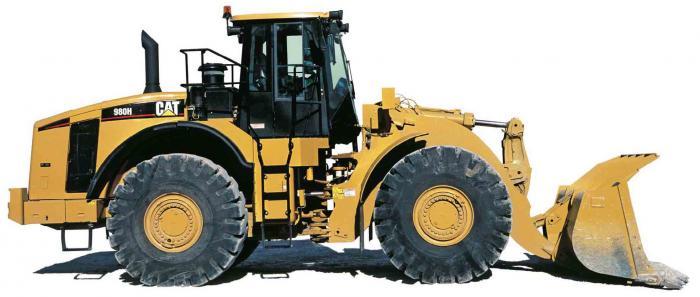 Caterpillar 980H Wheel Loader Specs & Dimensions (2006 - 2014 ...