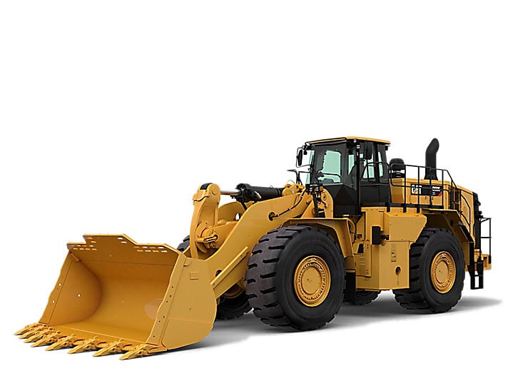 Caterpillar 988K XE Wheel Loader Specs & Dimensions (2017 - 2019 ...