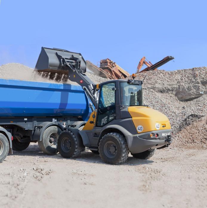 Mecalac AF 1200 Wheel Loader Specs & Dimensions (2012 - 2015) | LECTURA ...