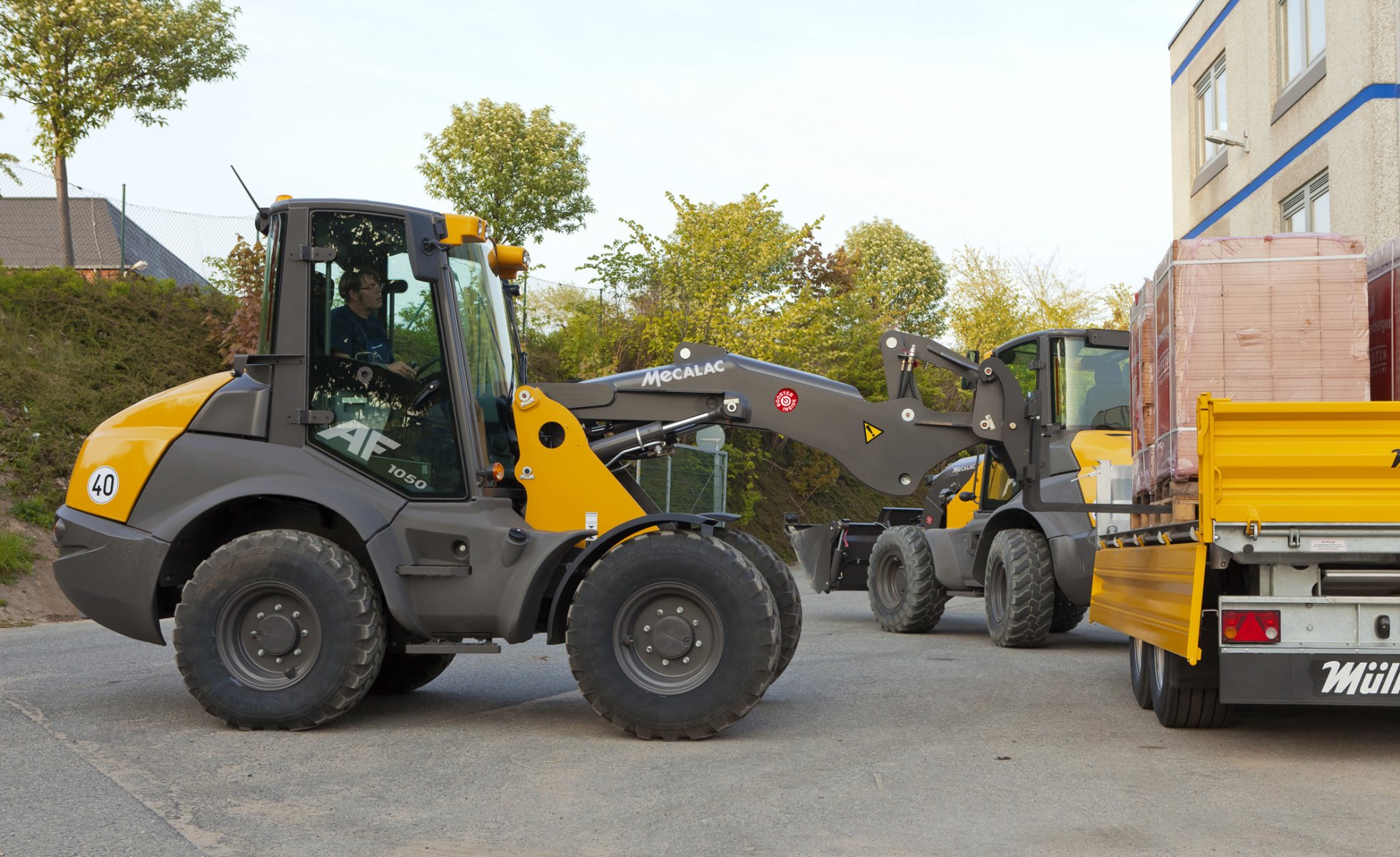 Mecalac AF1050 Wheel Loader Specs & Dimensions (2021 - 2026) | LECTURA ...