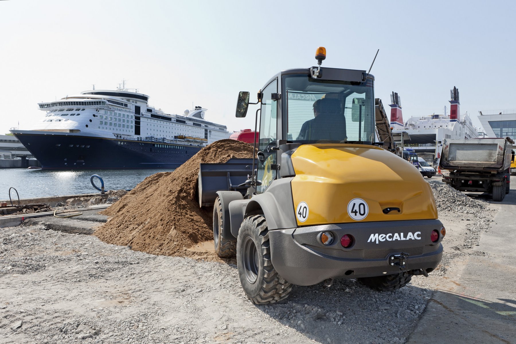 Mecalac AF1050 Wheel Loader Specs & Dimensions (2021 - 2026) | LECTURA ...