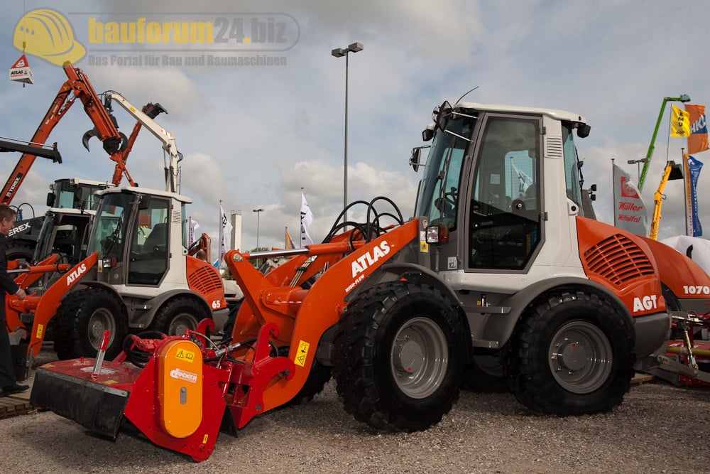 Atlas AGT Wheel Loader Specs & Dimensions (2007 - 2014) | LECTURA Specs