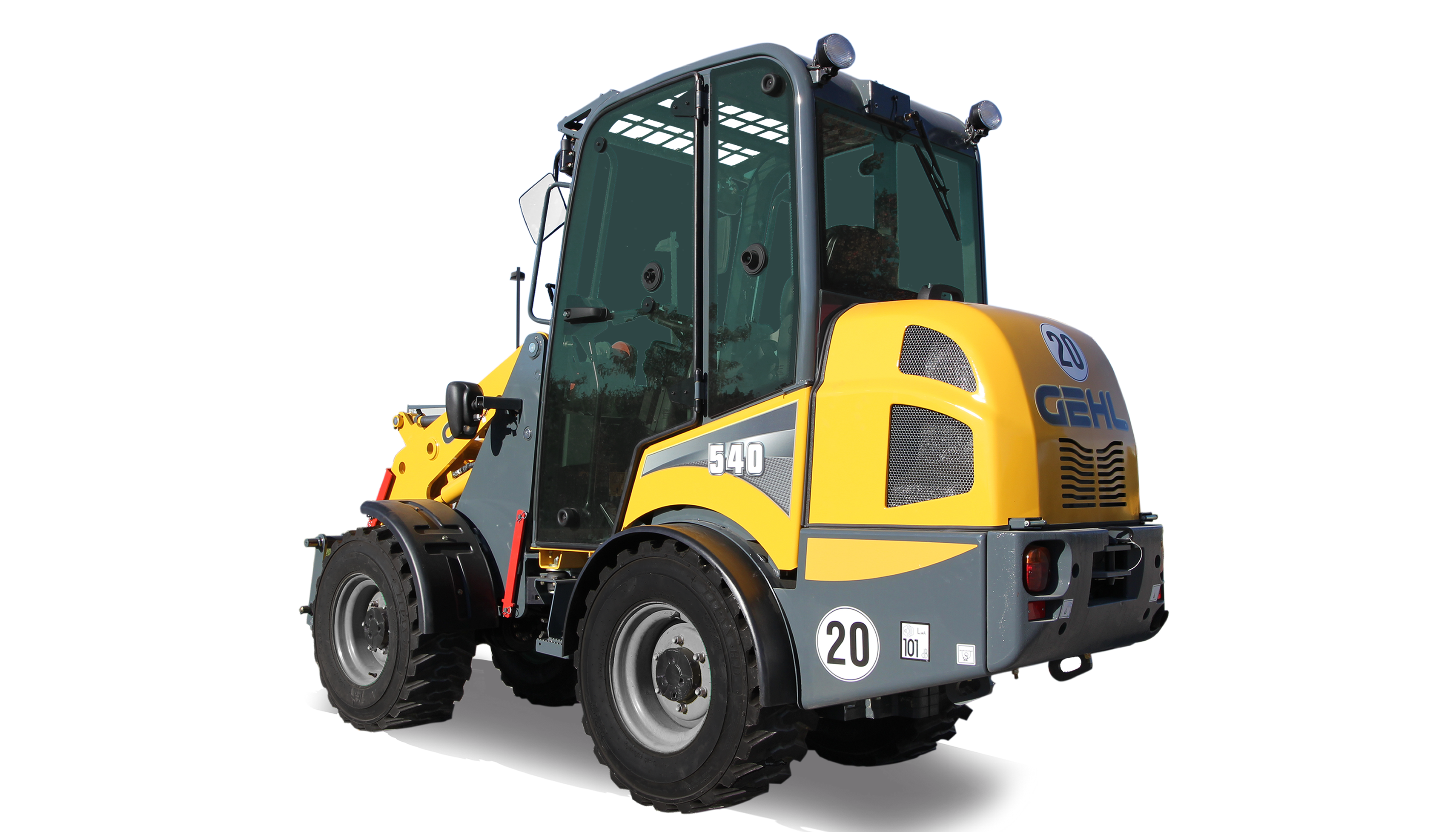Gehl AL540 Wheel Loader Specs & Dimensions (2008 - 2021) | LECTURA Specs