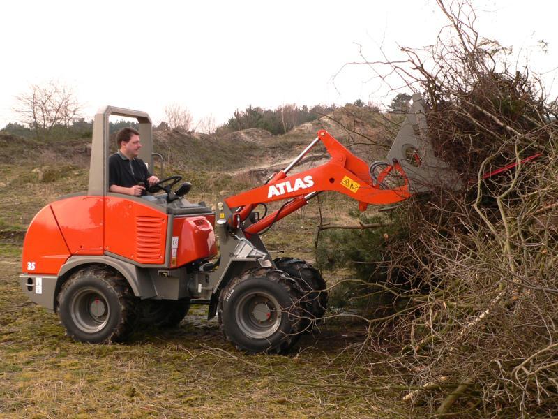 Atlas AR 35 Wheel Loader Specs & Dimensions (2007 - 2012) | LECTURA Specs