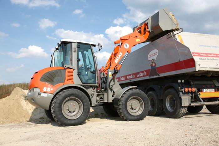 Atlas AR 85 E Wheel Loader Specs & Dimensions (2012 - 2015) | LECTURA Specs