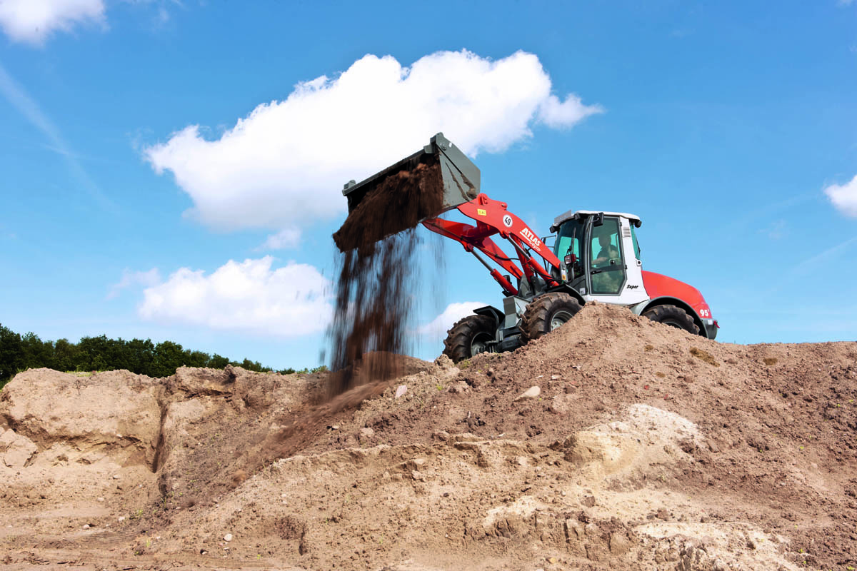 Atlas-weycor AR 95 e Super Wheel Loader Specs & Dimensions (2013 - 2015 ...