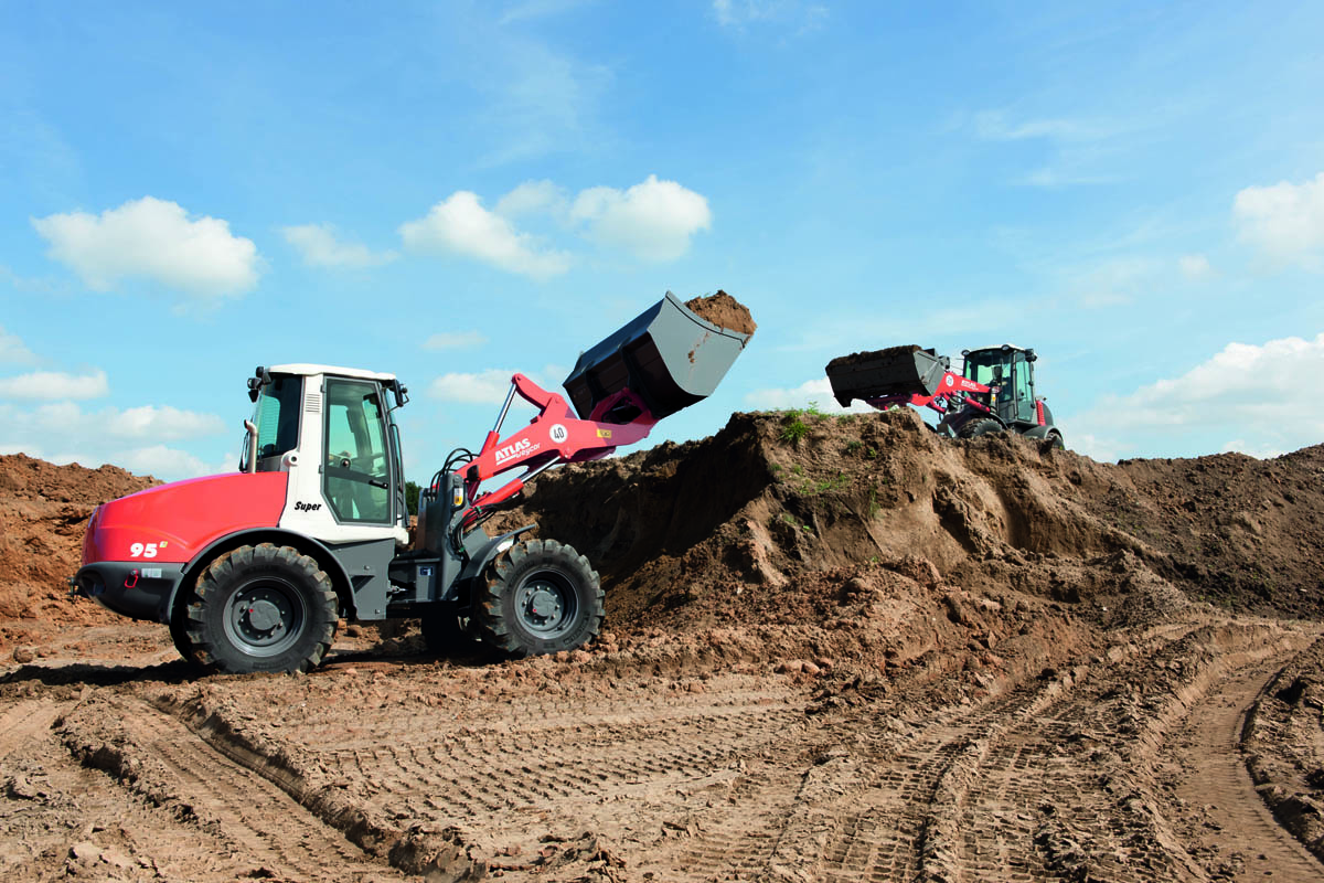 Atlas-weycor AR 95 e Super Wheel Loader Specs & Dimensions (2013 - 2015 ...