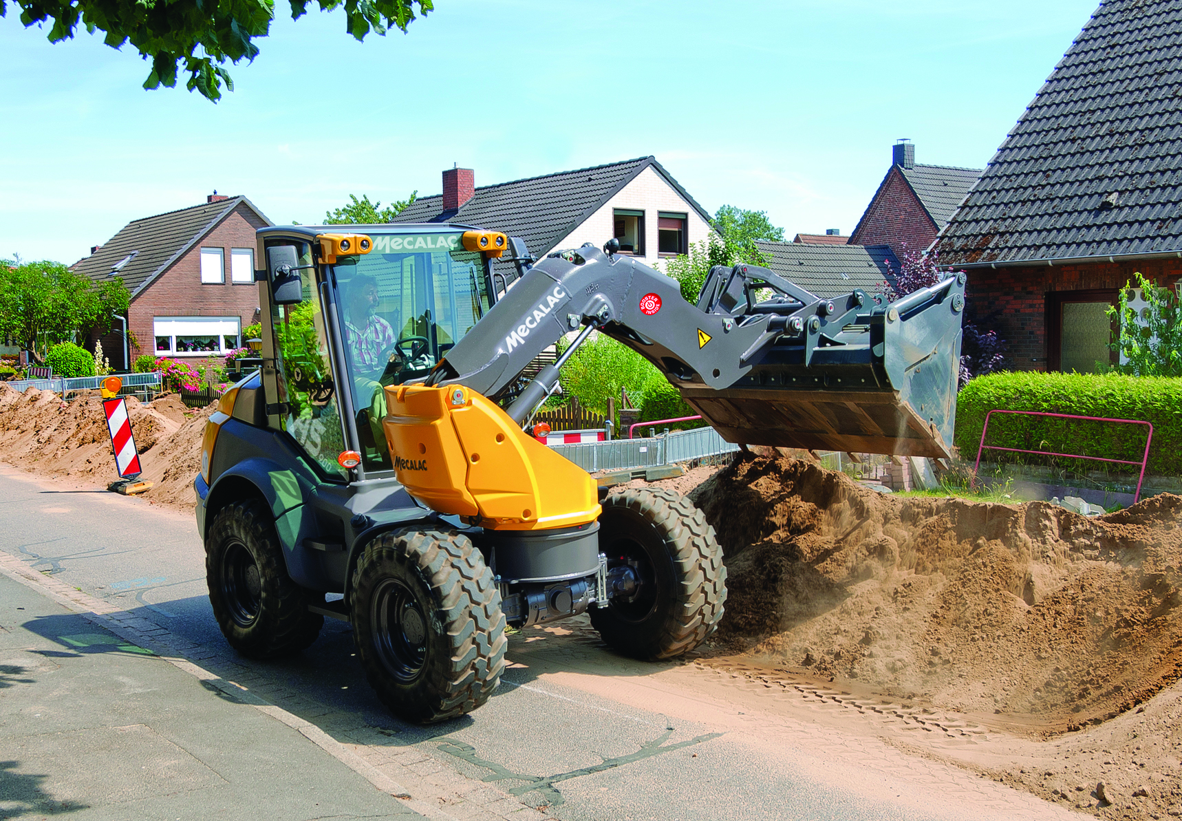 Mecalac AS900 Wheel Loader Specs & Dimensions (2016 - 2020) | LECTURA Specs