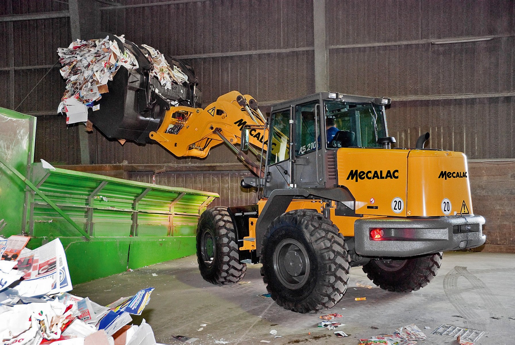 Mecalac AS210e Wheel Loader Specs & Dimensions (2020 - 2026) | LECTURA ...