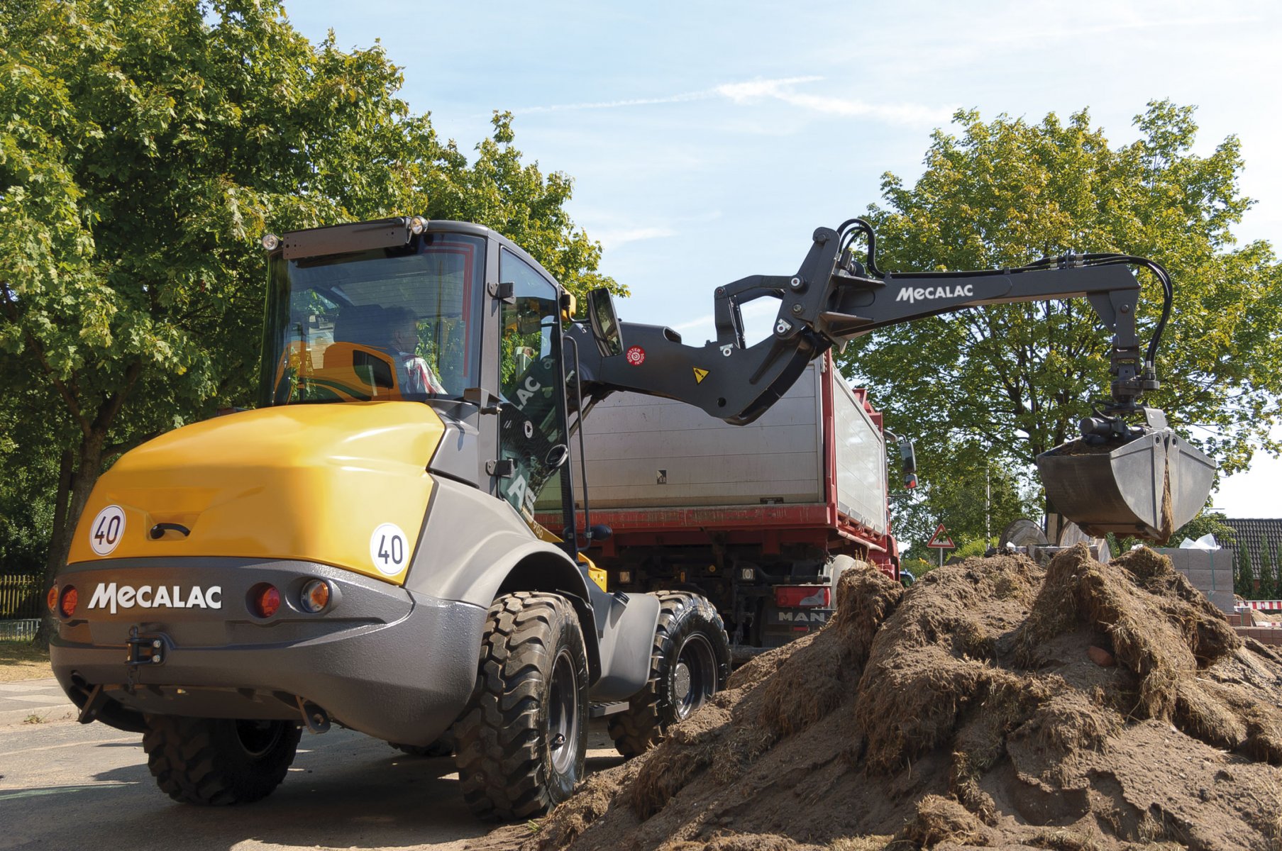 Mecalac AS900 Wheel Loader Specs & Dimensions (2021 - 2022) | LECTURA Specs