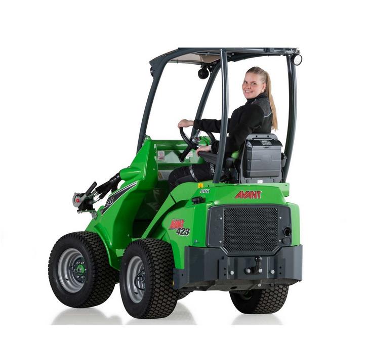 Avant Tecno Avant 423 Wheel Loader Specs & Dimensions (2018 - 2025 ...