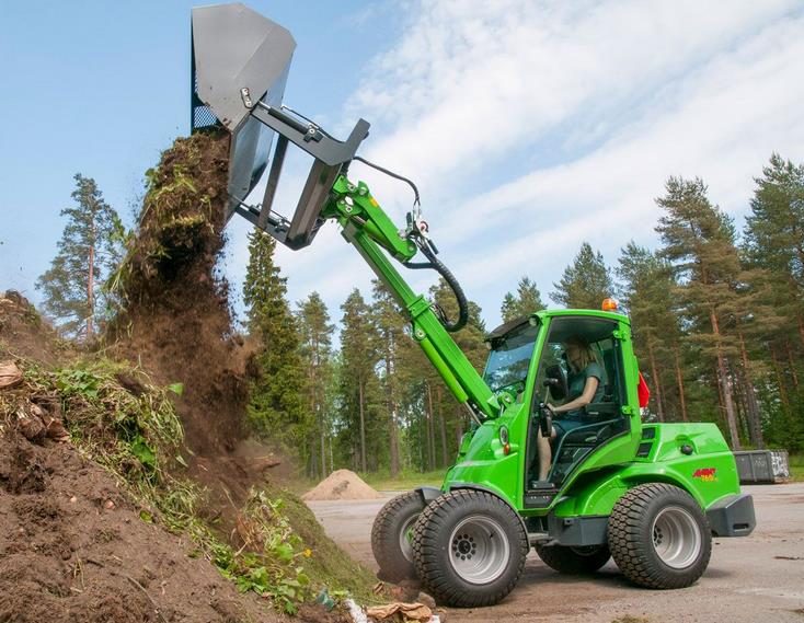 Avant Tecno Avant 760i Wheel Loader Specs & Dimensions (2019 - 2025 ...