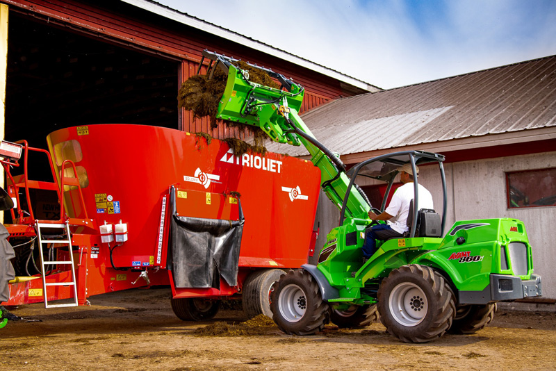 Avant Tecno Avant 860i Wheel Loader Specs & Dimensions (2019 - 2025 ...