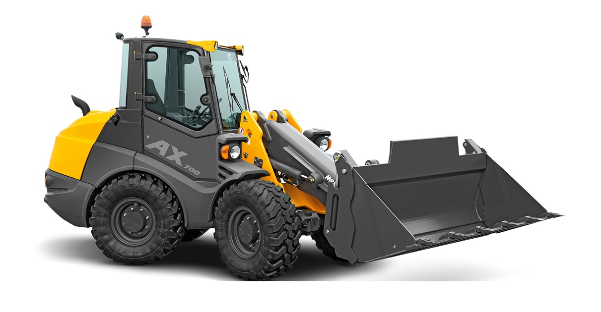 Mecalac AX700 Wheel Loader Specs & Dimensions (2015 - 2021) | LECTURA Specs