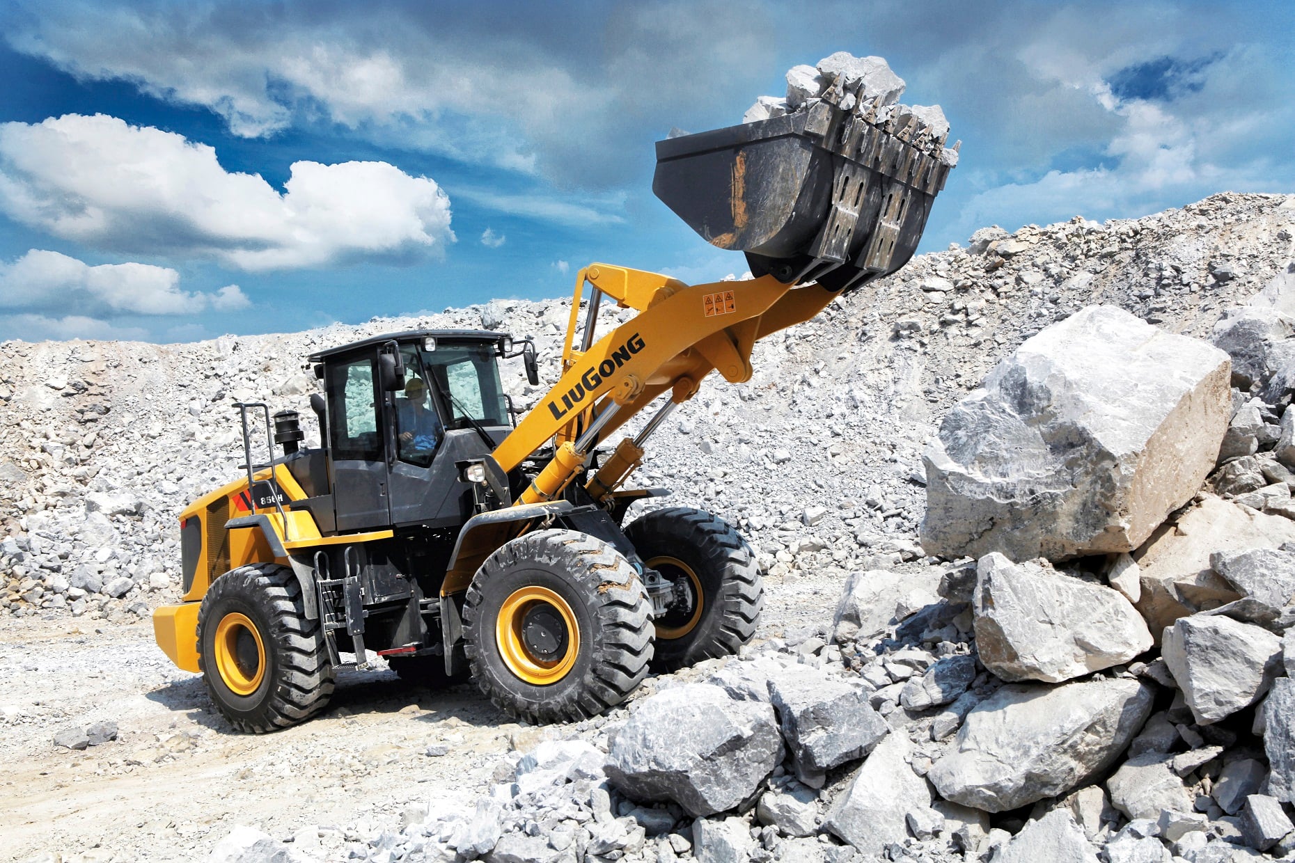Liugong 856H Wheel Loader Specs & Dimensions (2018 - 2025) | LECTURA Specs