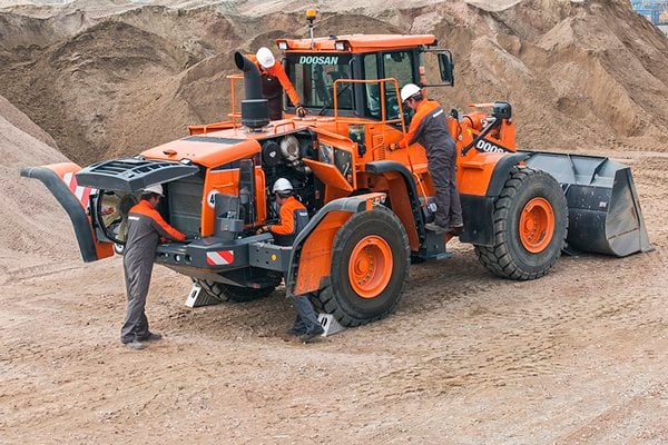 Doosan DL350-5 Wheel Loader Specs & Dimensions (2015 - 2021) | LECTURA ...