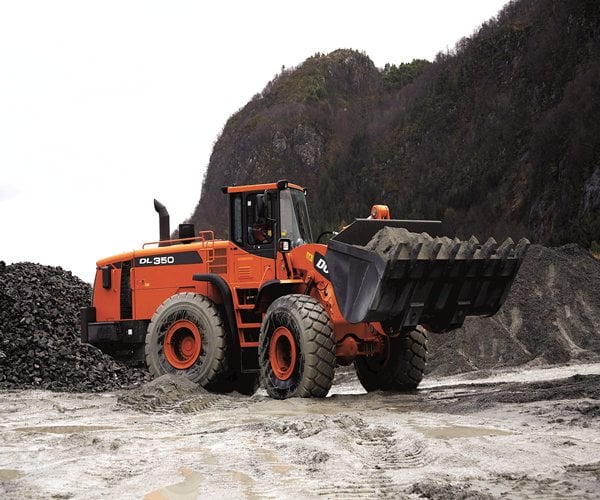 Doosan DL 350 Wheel Loader Specs & Dimensions (2009 - 2013) | LECTURA Specs