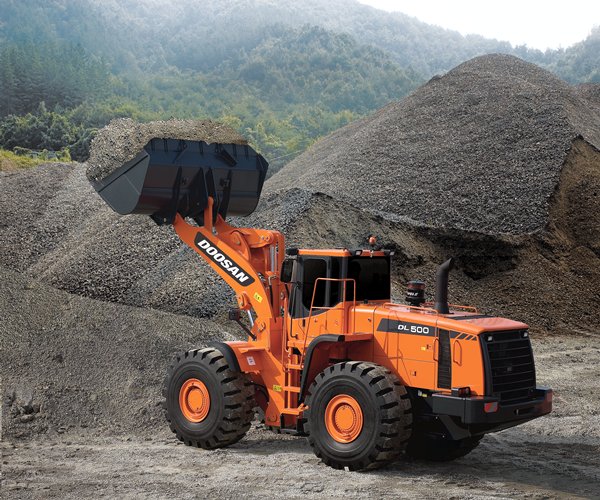 Doosan DL 500 Wheel Loader Specs & Dimensions (2008 - 2013) | LECTURA Specs