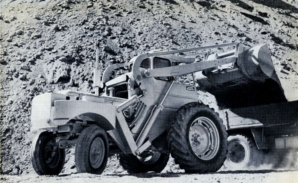 Volvo H10-350FB Wheel Loader Specs & Dimensions (1960 - 1961) | LECTURA ...