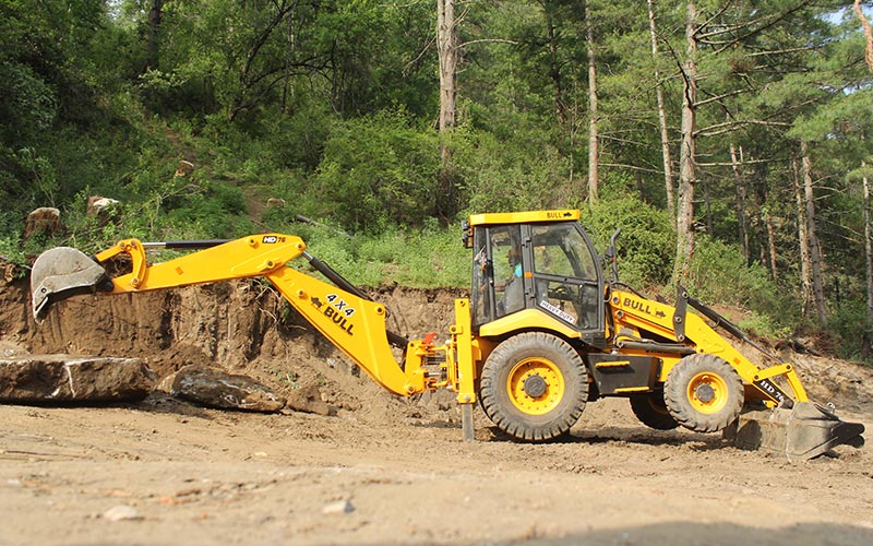 Bull HD76 4WD Wheel Loader Specs & Dimensions (2018 - 2025) | LECTURA Specs