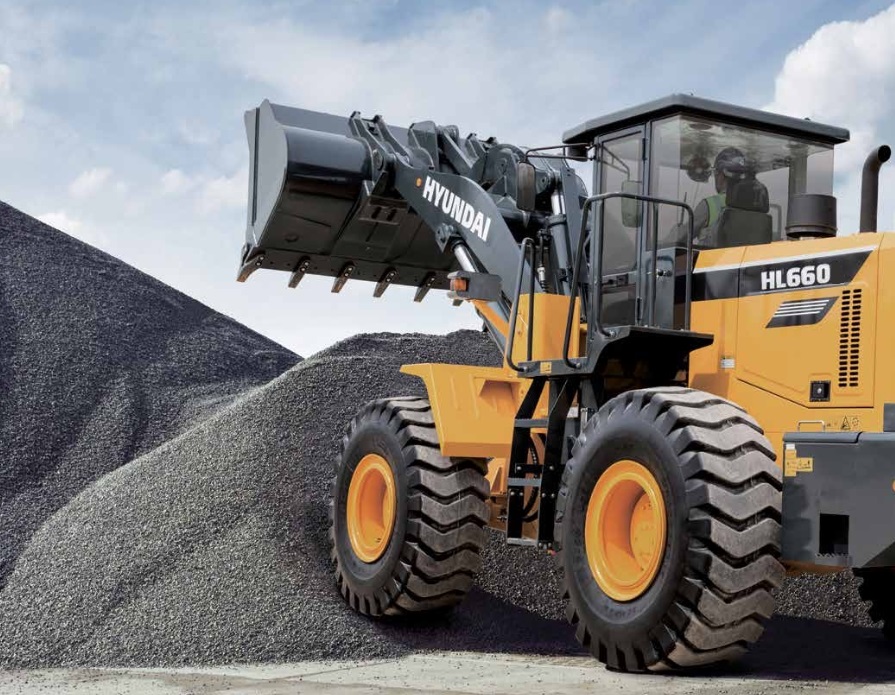 Hyundai HL660 Wheel Loader Specs & Dimensions (2019 - 2025) | LECTURA Specs