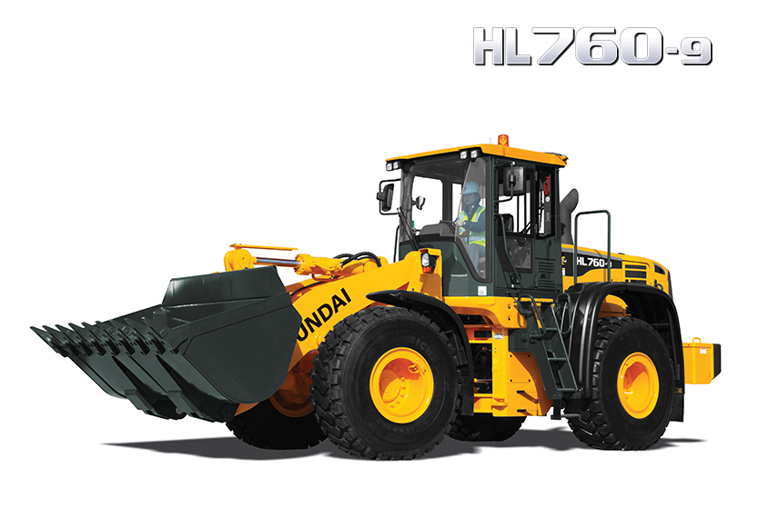 Hyundai HL760-9 Wheel Loader Specs & Dimensions (2019 - 2025) | LECTURA ...