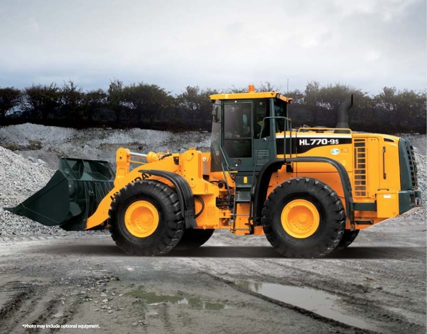 Hyundai HL770-9S Wheel Loader Specs & Dimensions (2019 - 2025 ...
