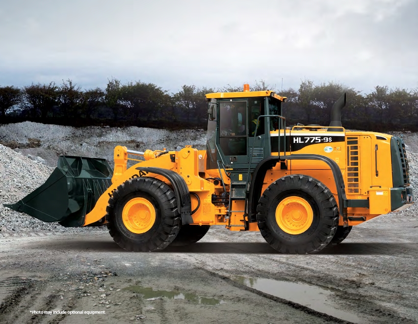 Hyundai HL775-9S Wheel Loader Specs & Dimensions (2019 - 2025 ...