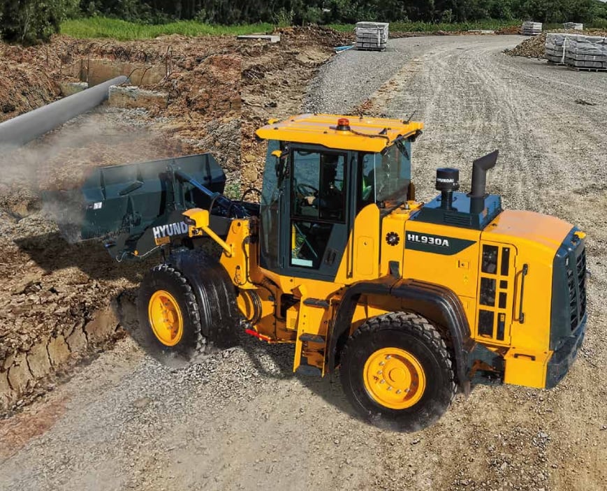 Hyundai HL930A Wheel Loader Specs & Dimensions (2020 - 2025) | LECTURA ...