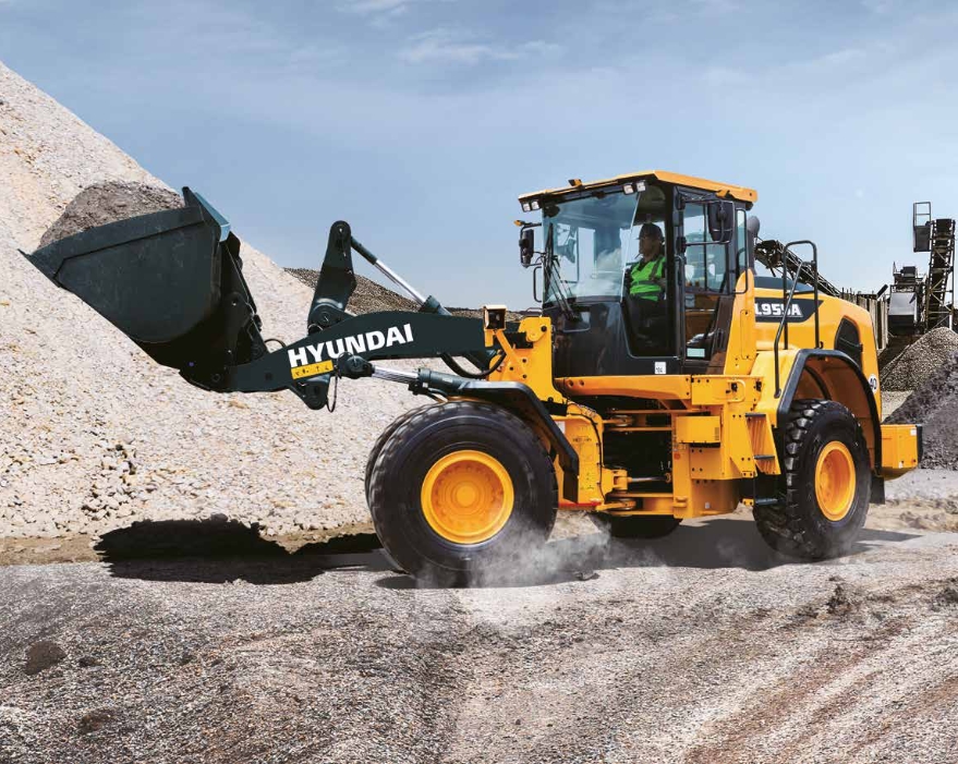 Hyundai HL955A Wheel Loader Specs & Dimensions (2020 - 2025) | LECTURA ...