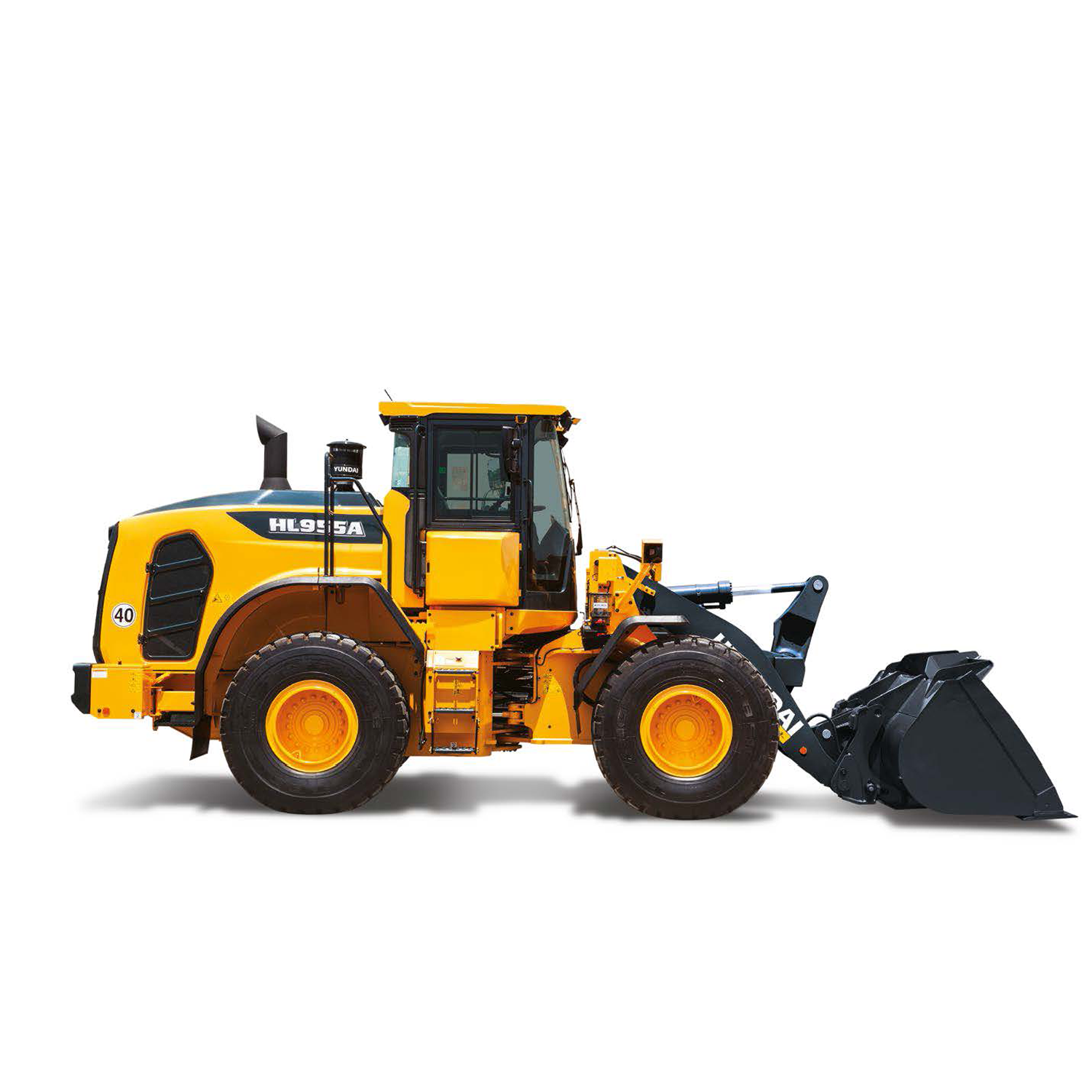 Hyundai HL955A Wheel Loader Specs & Dimensions (2020 - 2025) | LECTURA ...