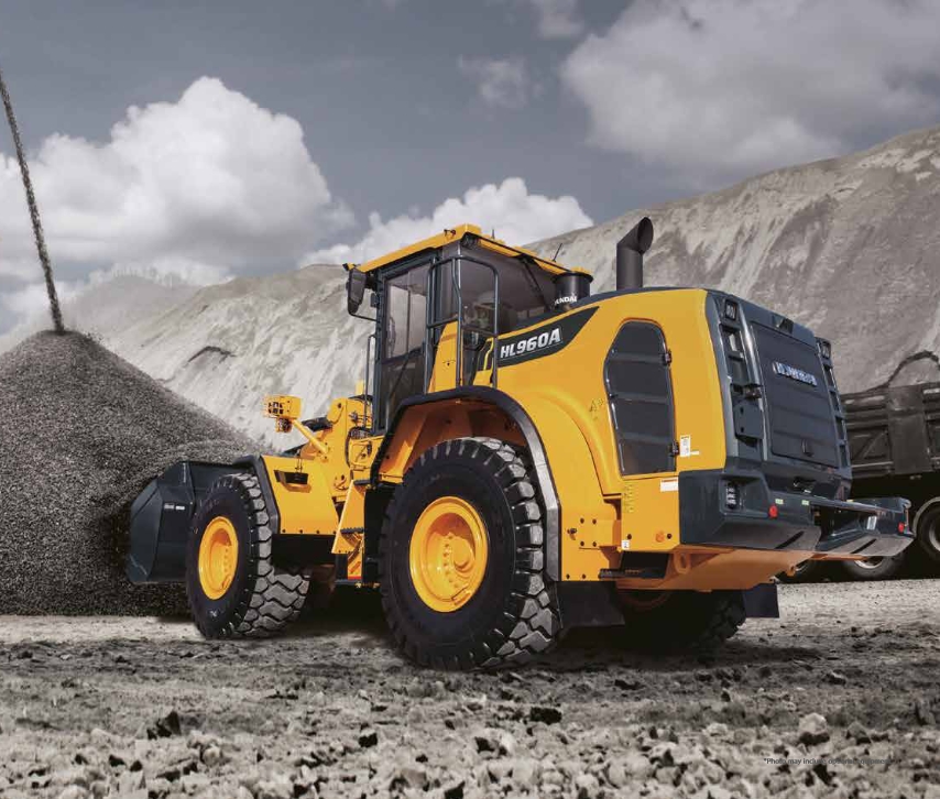 Hyundai HL960A Wheel Loader Specs & Dimensions (2019 - 2025) | LECTURA ...
