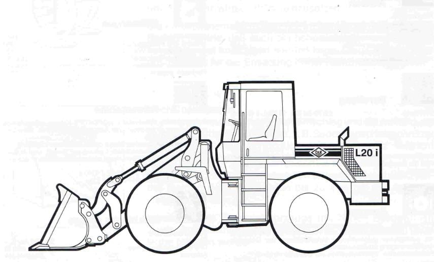 O&K L 20 i Wheel Loader Specs & Dimensions (1988 - 1996) | LECTURA Specs