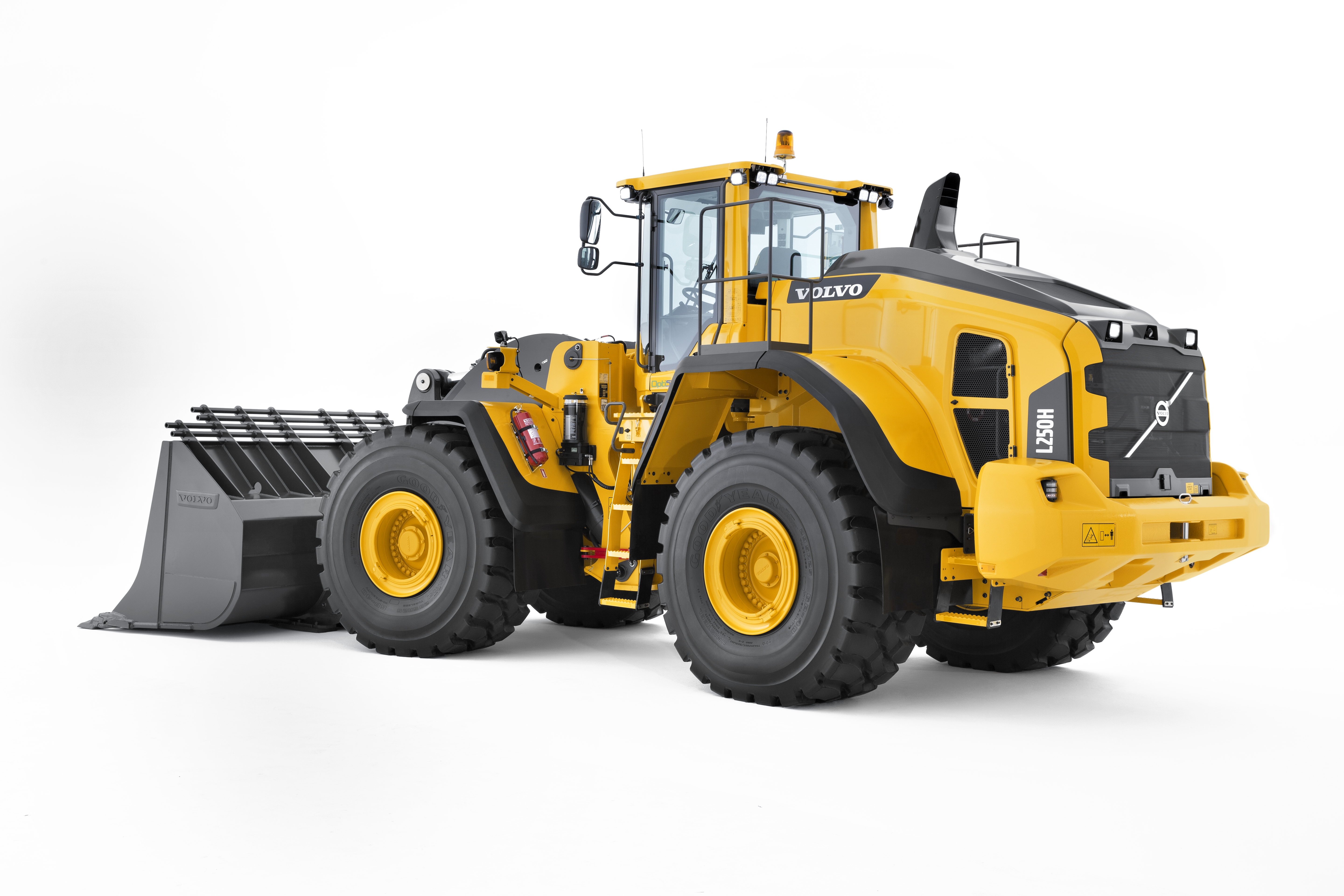 Volvo L250H Wheel Loader Specs & Dimensions (2014 - 2018) | LECTURA Specs