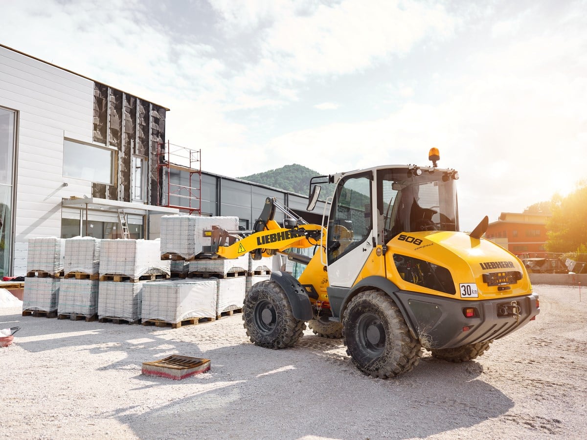 Liebherr L 508 Compact Wheel Loader Specs & Dimensions (2022 - 2025 ...