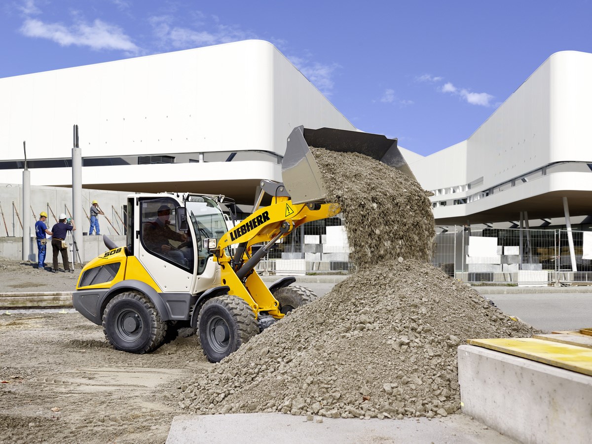 Liebherr L 508 Compact Wheel Loader Specs & Dimensions (2022 - 2025 ...