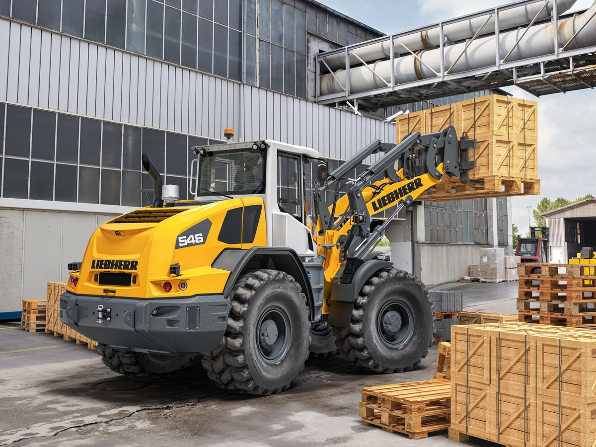 Liebherr L 546 Wheel Loader Specs & Dimensions (2022 - 2025) | LECTURA Specs