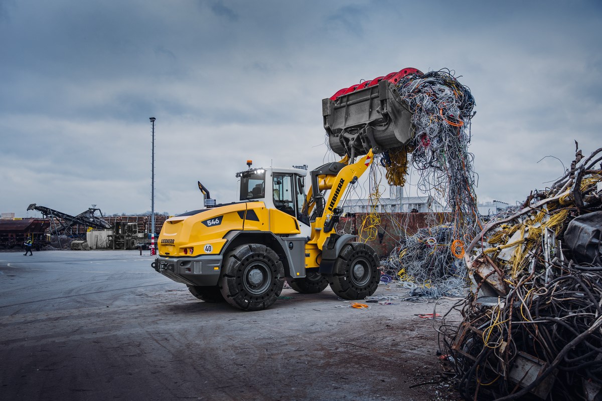 Liebherr L 546 Wheel Loader Specs & Dimensions (2022 - 2025) | LECTURA Specs