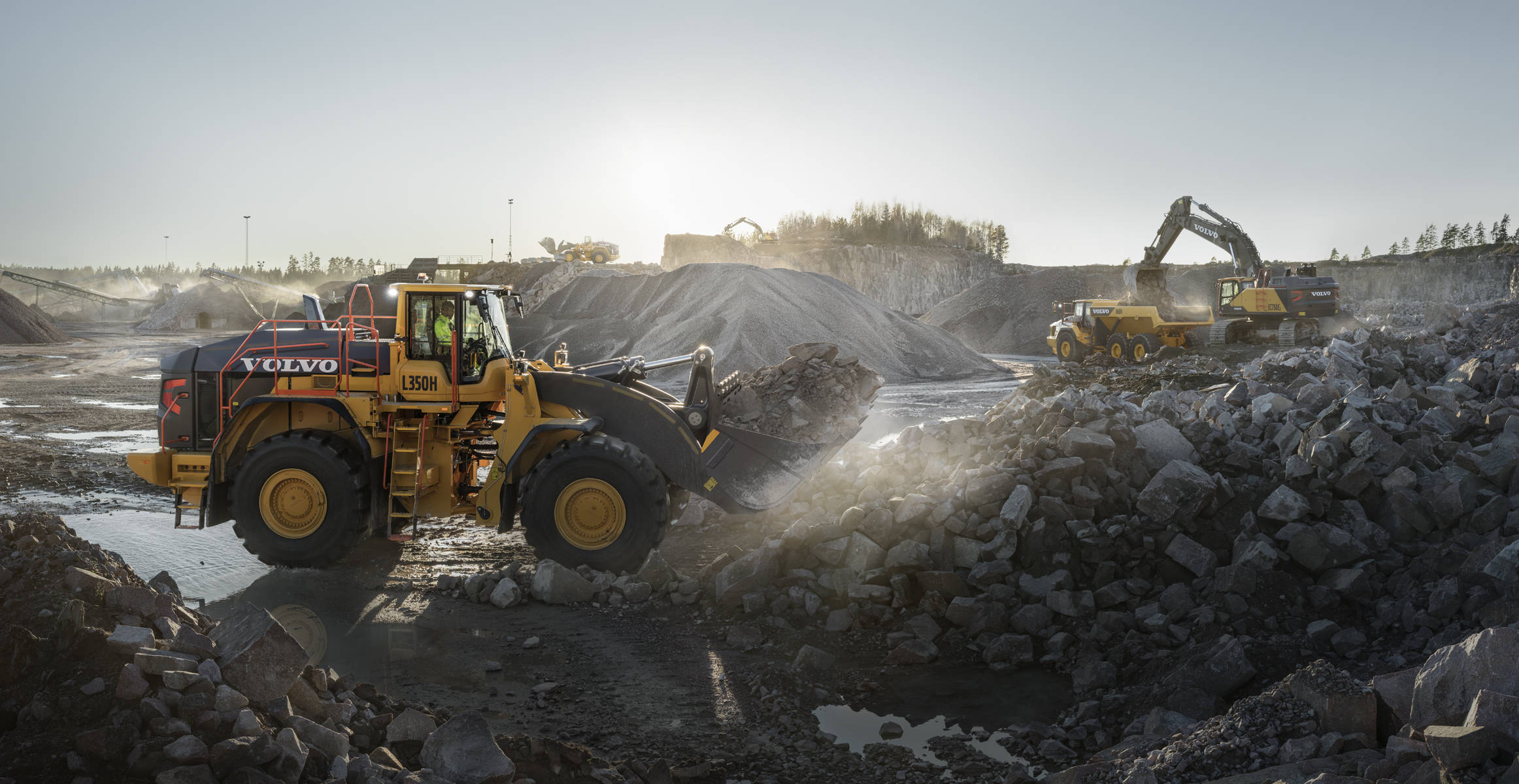 Volvo L350H Wheel Loader Specs & Dimensions (2019 - 2025) | LECTURA Specs
