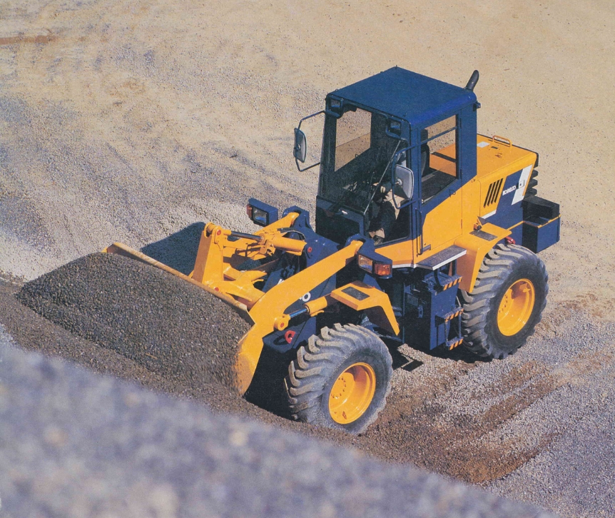 Kobelco LK350 Wheel Loader Specs & Dimensions (1989 - 1993) | LECTURA Specs