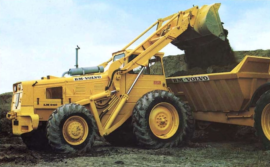 Volvo LM840 Wheel Loader Specs & Dimensions (1969 - 1973) | LECTURA Specs