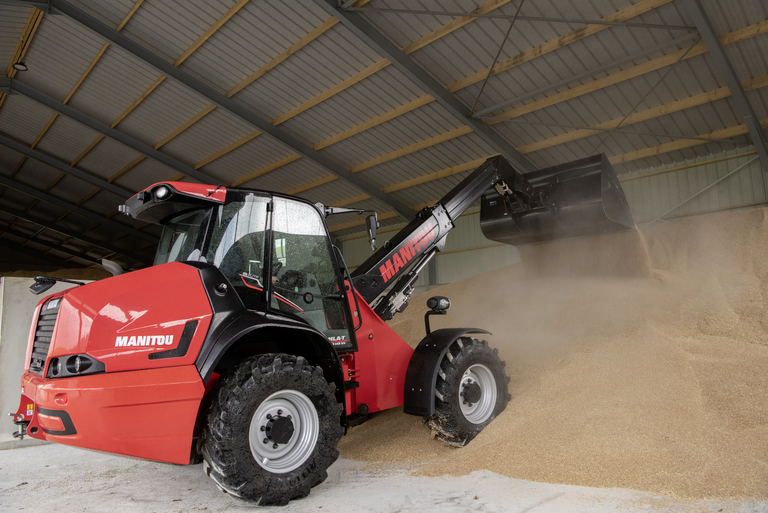 Manitou MLA-T 533-145 V+ Classic Wheel Loader Specs & Dimensions (2021 ...