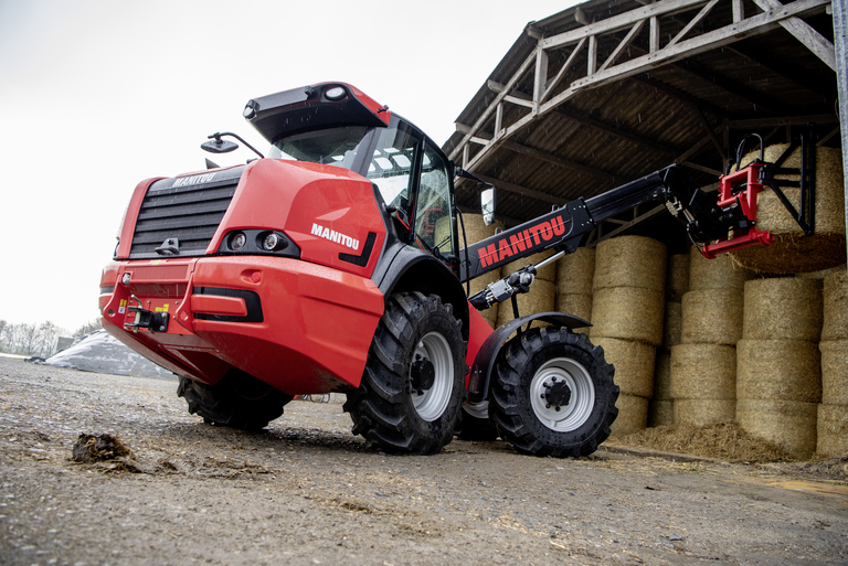 Manitou MLA-T 533-145 V+ Premium Wheel Loader Specs & Dimensions (2021 ...