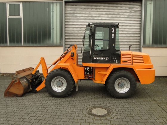 Terex-Schaeff SKL 843 Wheel Loader Specs & Dimensions (1997 - 2002 ...